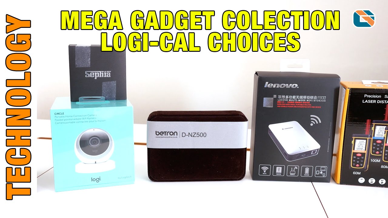 Mega Gadget Collection #33 Logi-cal Tech Choices - YouTube