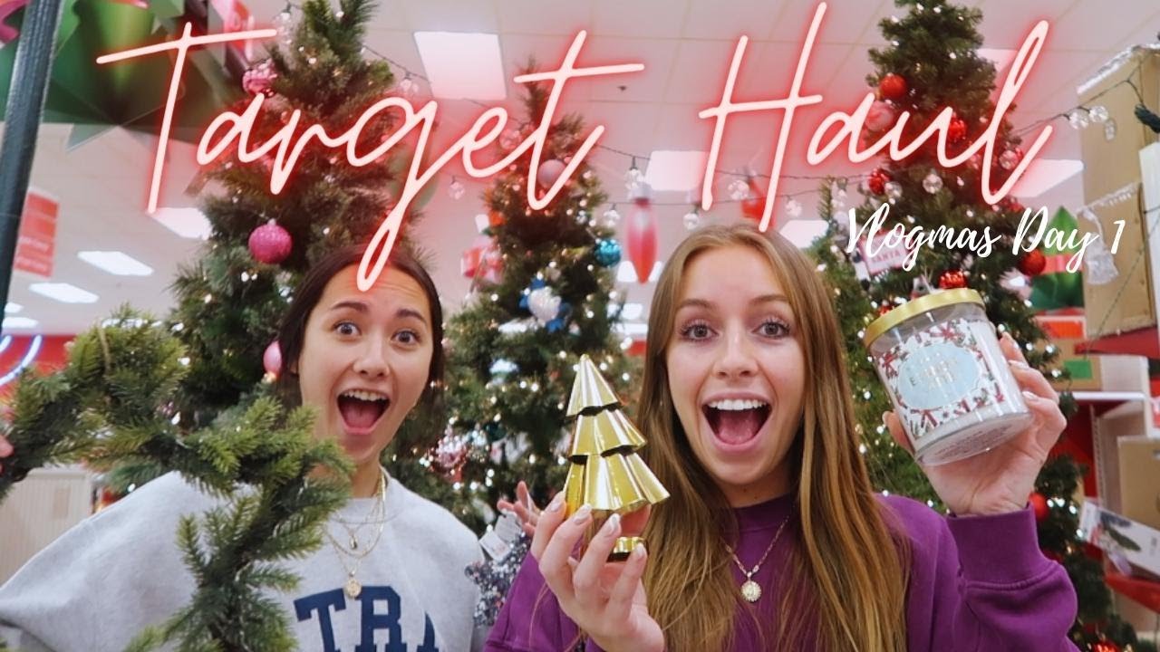 TARGET RUN! | Vlogmas Day 1 - YouTube