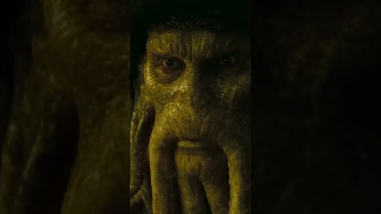 How Davy Jones turned into Monster - YouTube