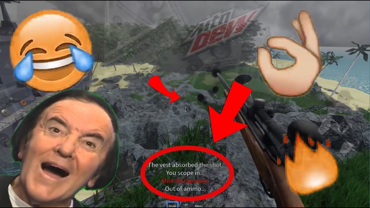Roblox Isle | 360 No-Scoping the Operator - YouTube