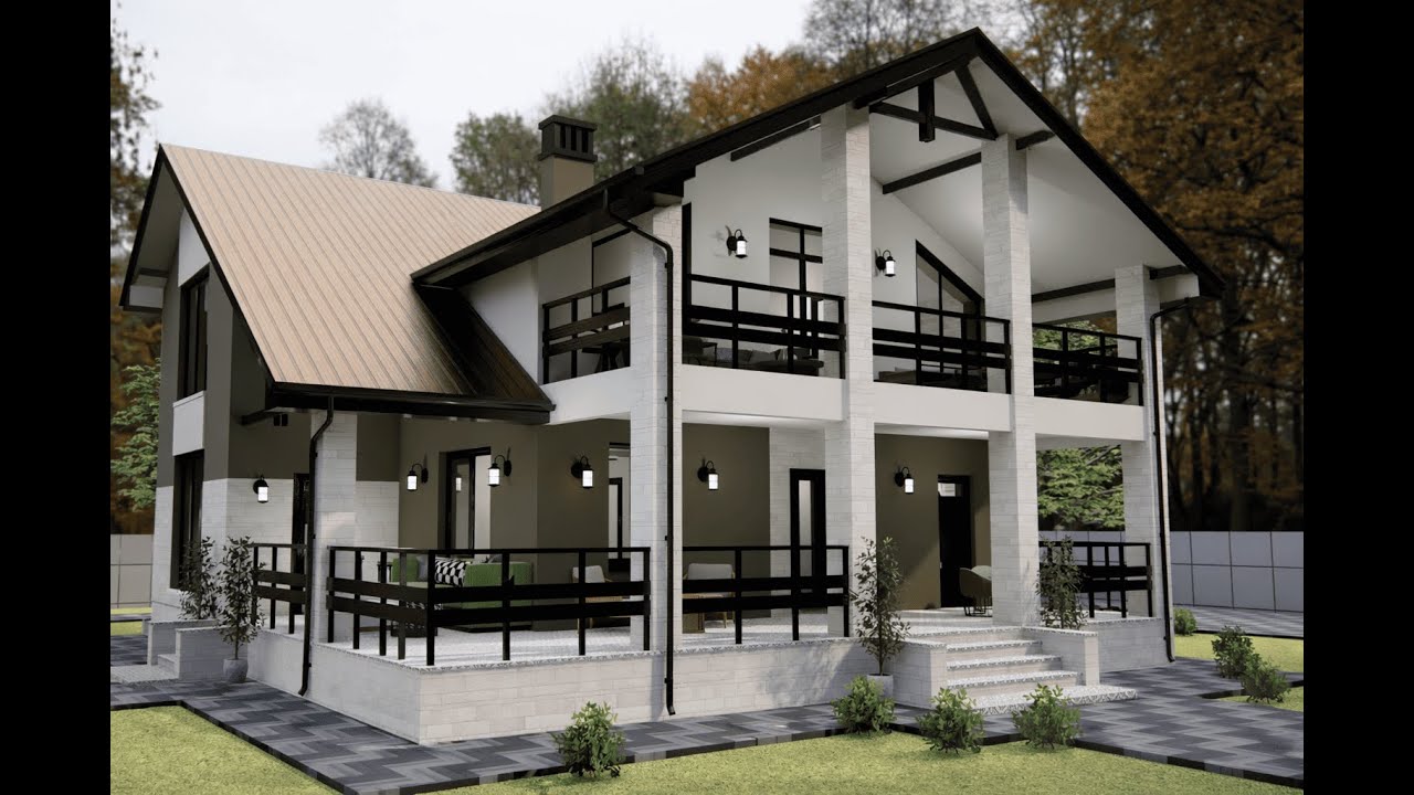 🔥 Inside a Perfect 11.8×10.4m Two-Story Home | 4 Bedrooms, Smart Layout ...