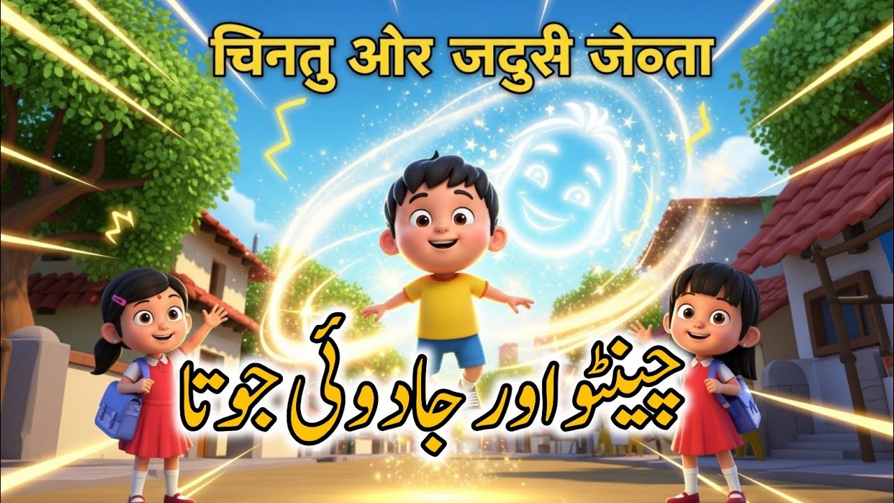 Chintu Aur Jadui Joota | Urdu Cartoon Story | Moral Story for Kids ...