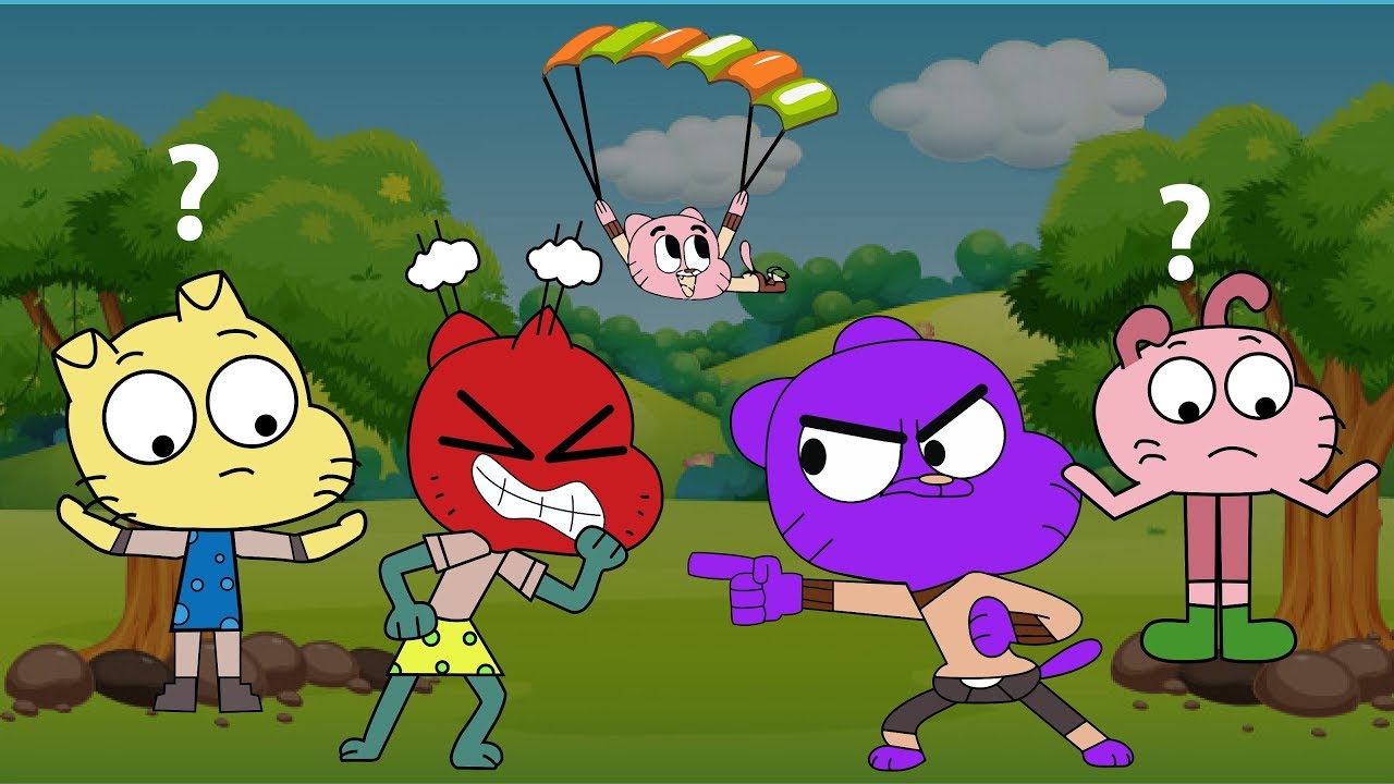 Teen Titans Go! Color Swap The Amazing World of Gumball The Blame ...