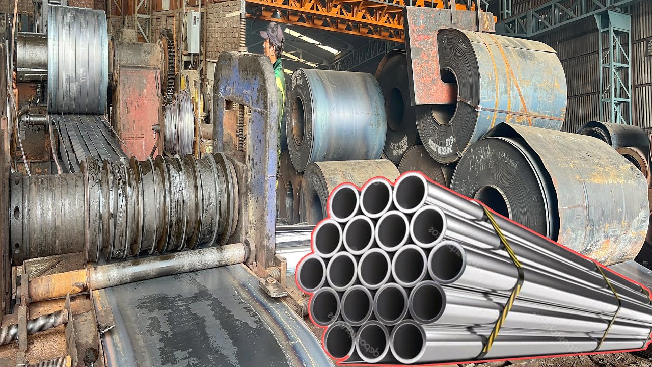 Incredible process of making stainless steel pipes- How stainless steel ...