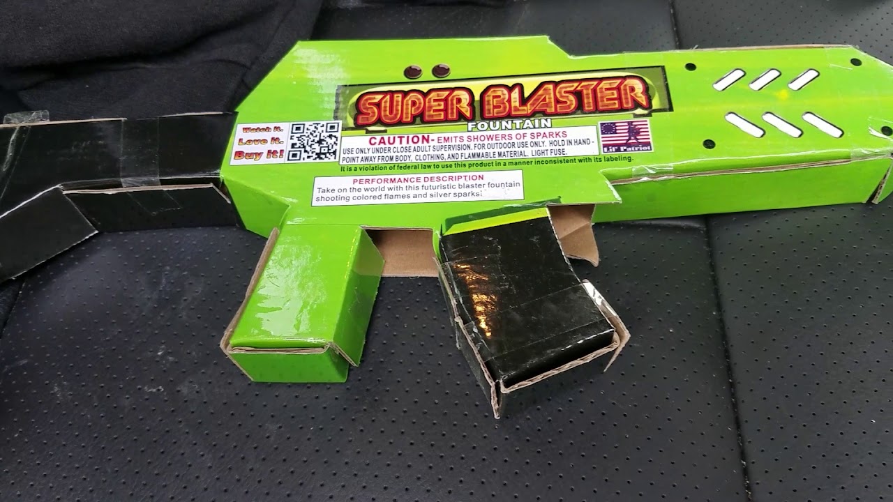 Super Blaster Firework - YouTube