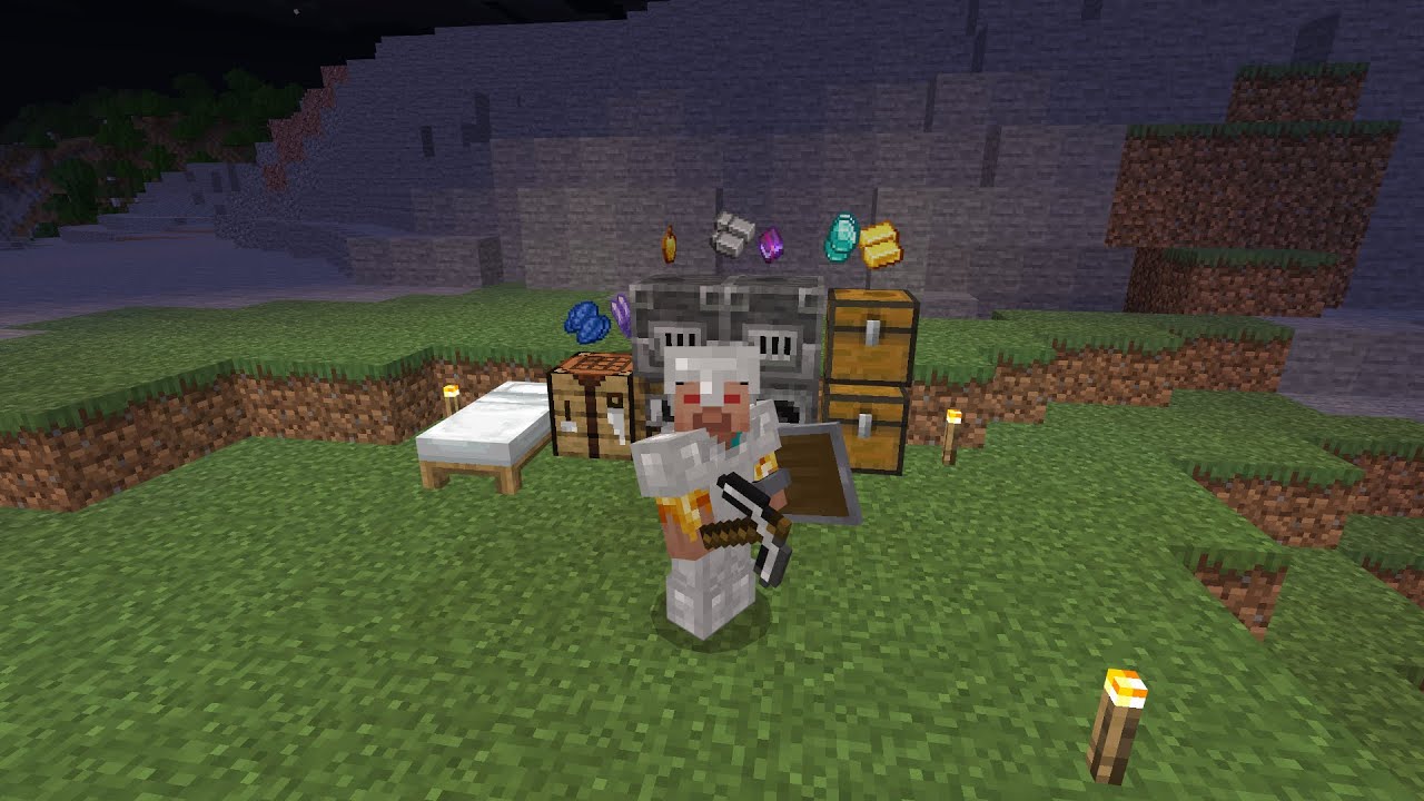 Minecraft EP2 *INSANLY LUCKY MINING TRIP* - YouTube