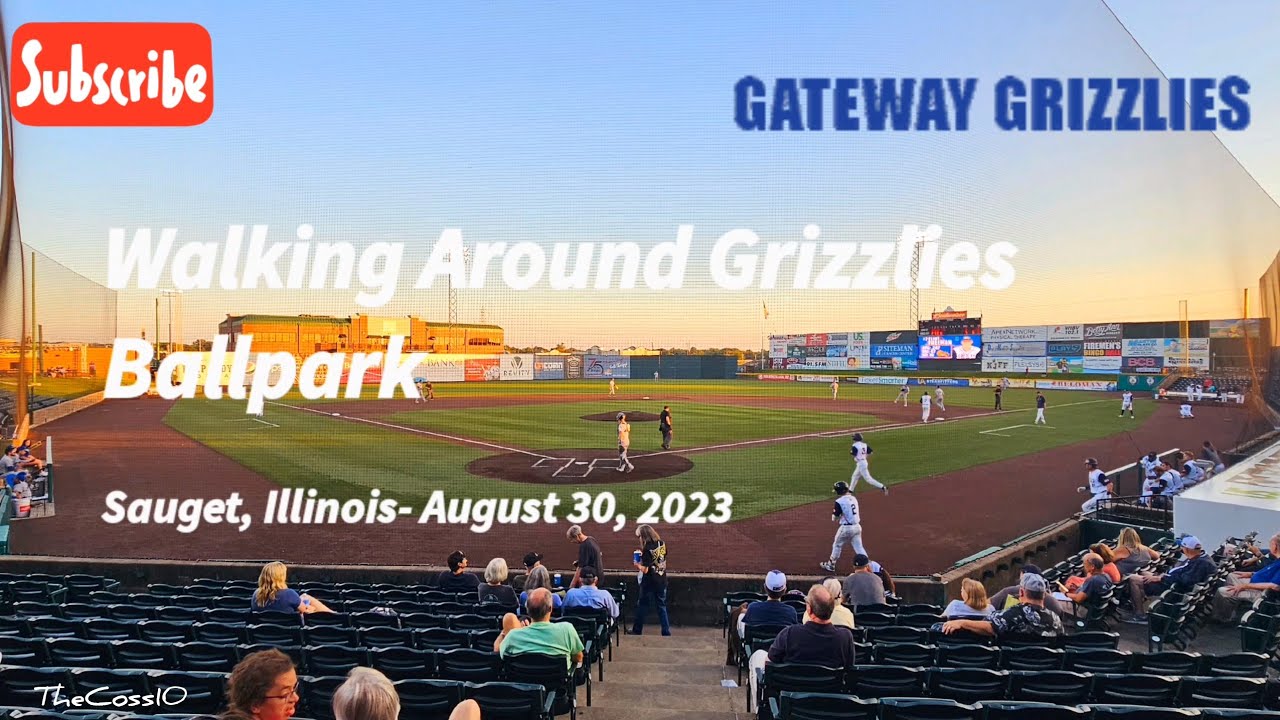 🚶‍♂️Walking Around Grizzlies Ballpark In Sauget, Illinois ⚾️- August 30 ...