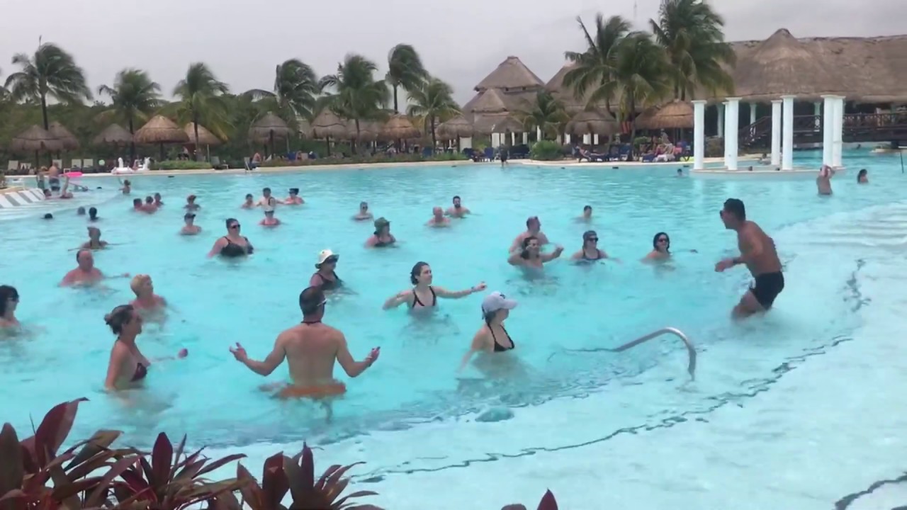 Hilton La Romana dance compilation 2018 - pool & beach - YouTube