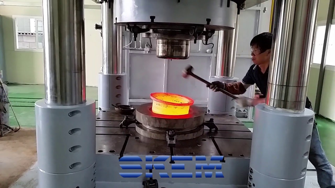 Deep Drawing Press (SKEM) - YouTube