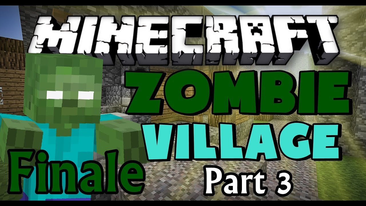 MINECRAFT ZOMBIE VILLAGE | Call of Duty Zombies Mod | Finale Custom ...