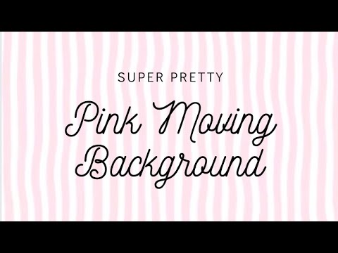 Pink Moving Background | Free To Use - YouTube