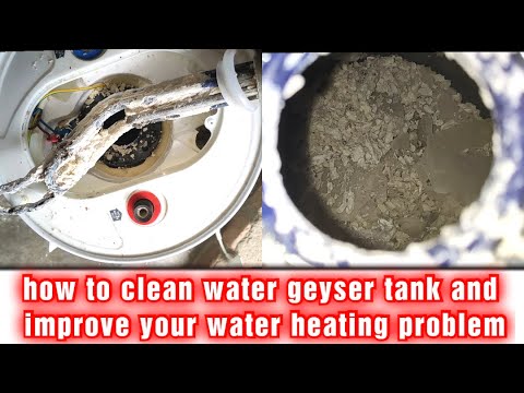 how to clean water geyser tank and improve your water heating problem ...