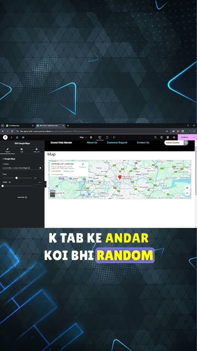 Adding Google Maps in Elementor Website! Follow for more content like this ️ #html #css - YouTube