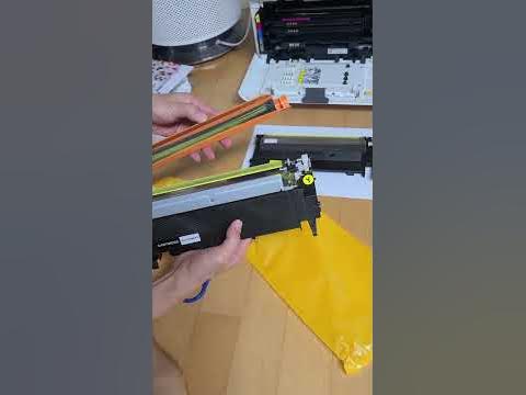 삼성레이저프린터 토너 교체 #SL-C513 #토너 - YouTube