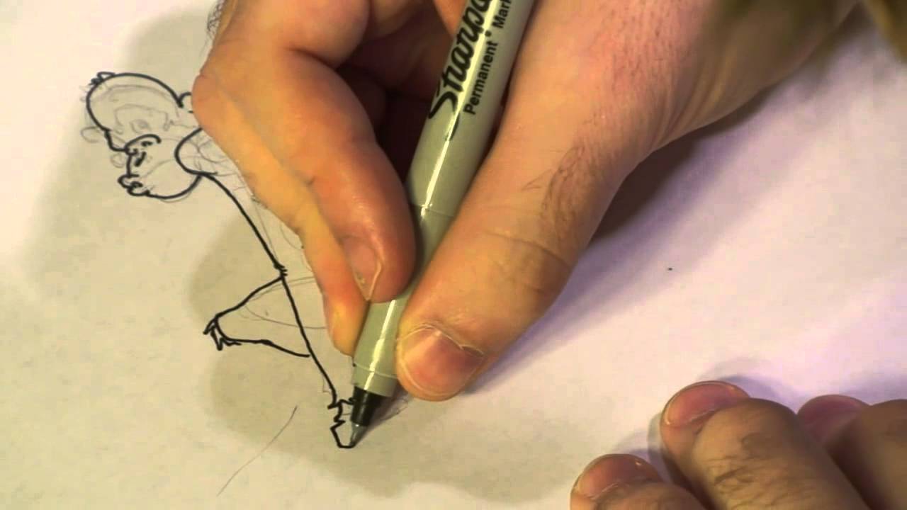 How to Draw a Monkey's Body - YouTube