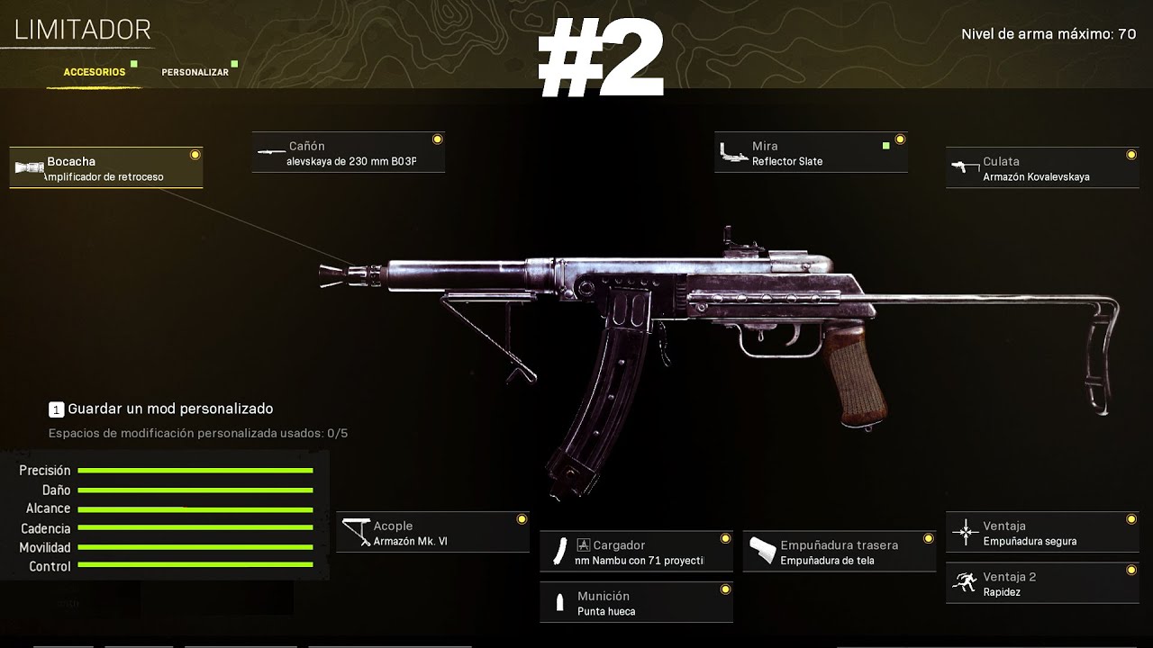 Las 5 MEJORES ARMAS META (SUBFUSILES) de la TEMPORADA 2 en WARZONE ...