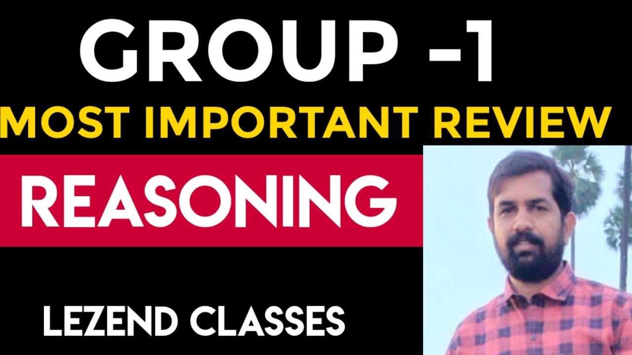 ll GROUP - 1 ll IMPORTANT REVIEW ll REASONING ll ROHITH SIR ll LEZEND ...