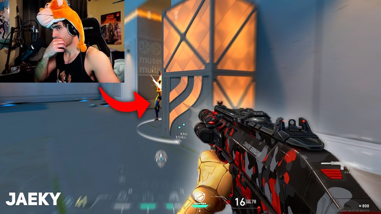 Tilting VALORANT Streamers with AIM - YouTube