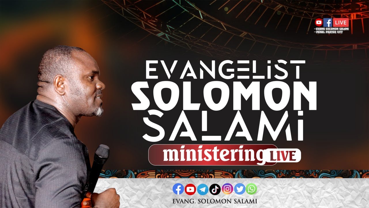EVANG. SOLOMON SALAMI || MONDAY PROPHETIC FIESTA DAY 3 || 24TH JULY ...