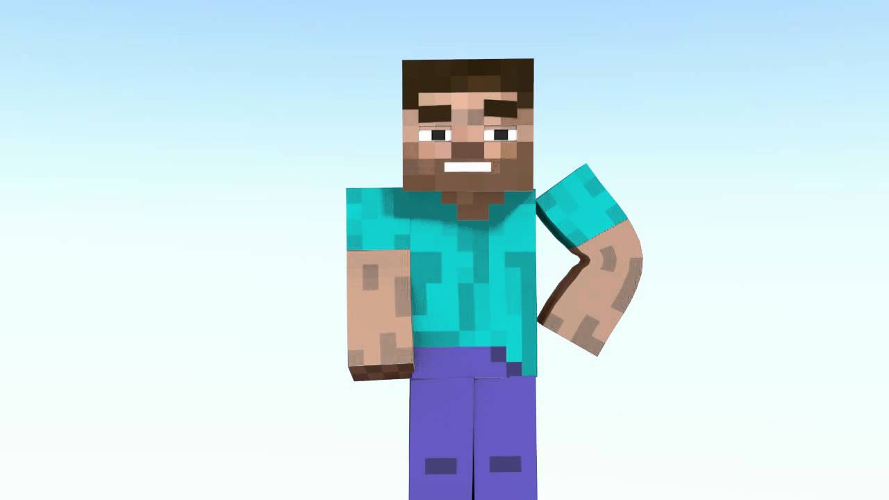Minecraft 3d Animation Test - YouTube