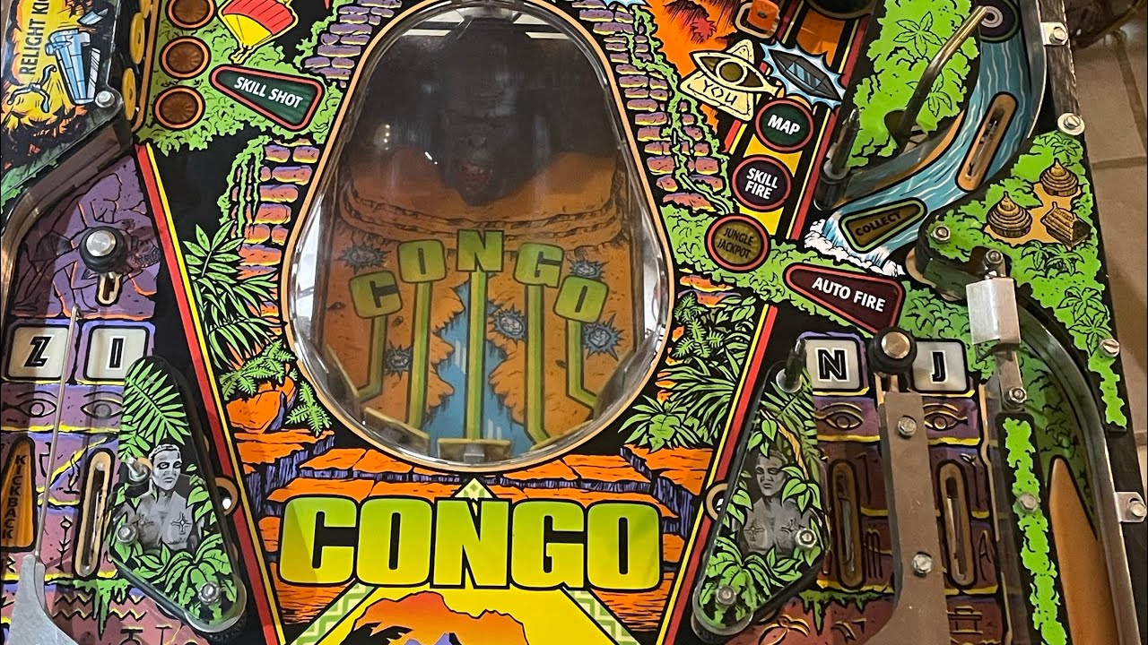 Congo Pinball Restoration Update #pinball #arcade - YouTube