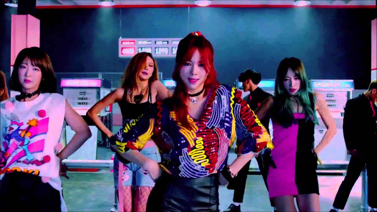 hot pink • exid // hanromeng // lyrics - YouTube