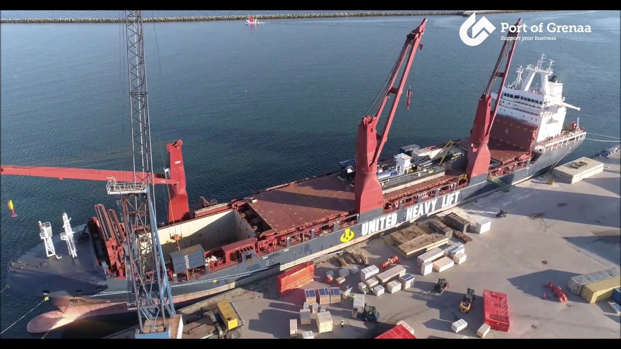 Project Cargo Port of Grenaa - YouTube