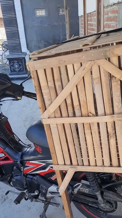 jual kandang ayam dari bambu#shortsvideo - YouTube