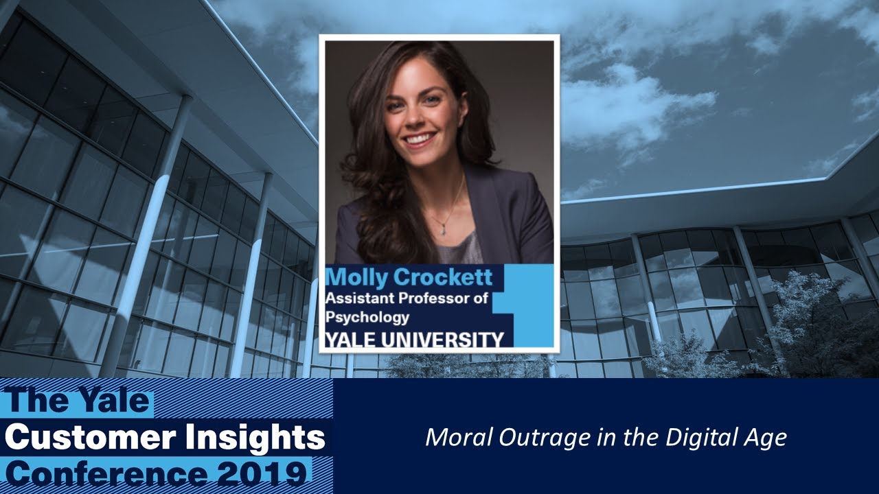 Molly Crockett, Yale University: Moral Outrage in the Digital Age - YouTube