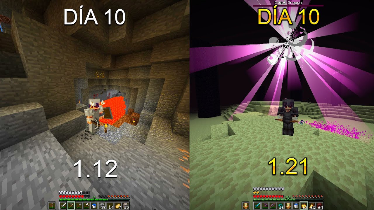 La 1.12 De Minecraft Si Era Difícil - YouTube