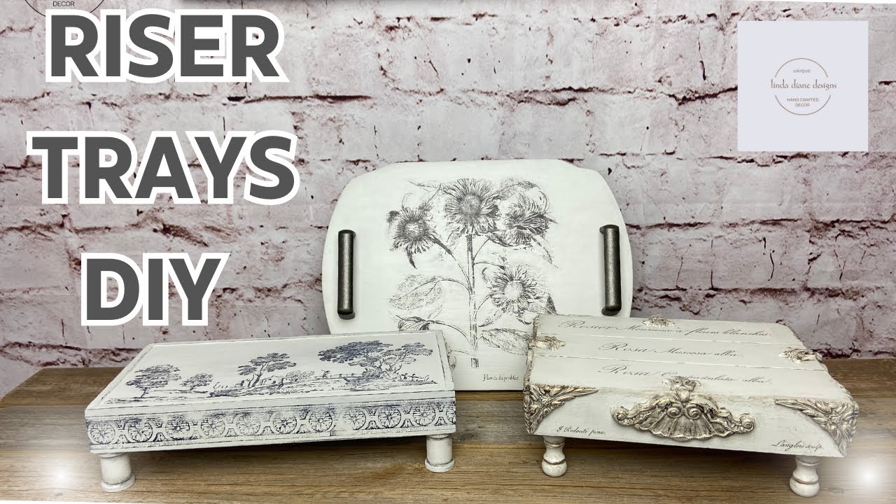 DIY French Country Risers Thrift Flips with IOD Summer Release Moulds ...
