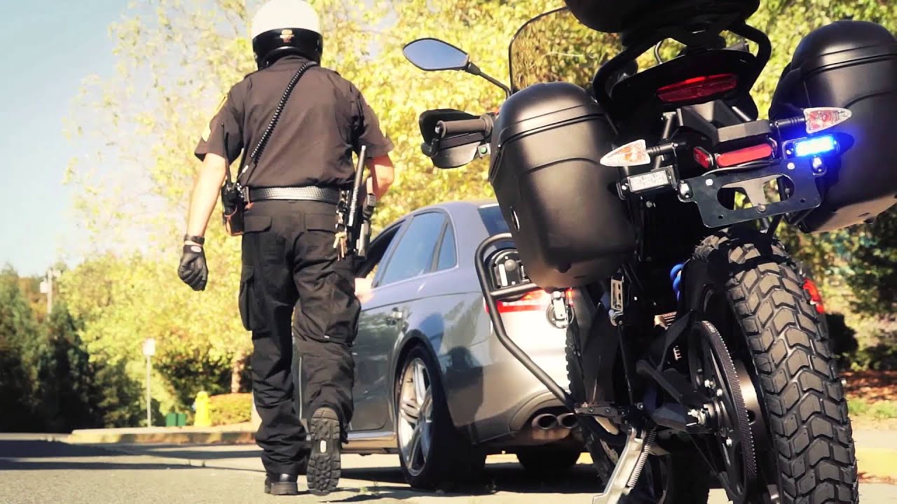 2016 Zero Police Motorcycle Trailer | AutoMotoTV - YouTube