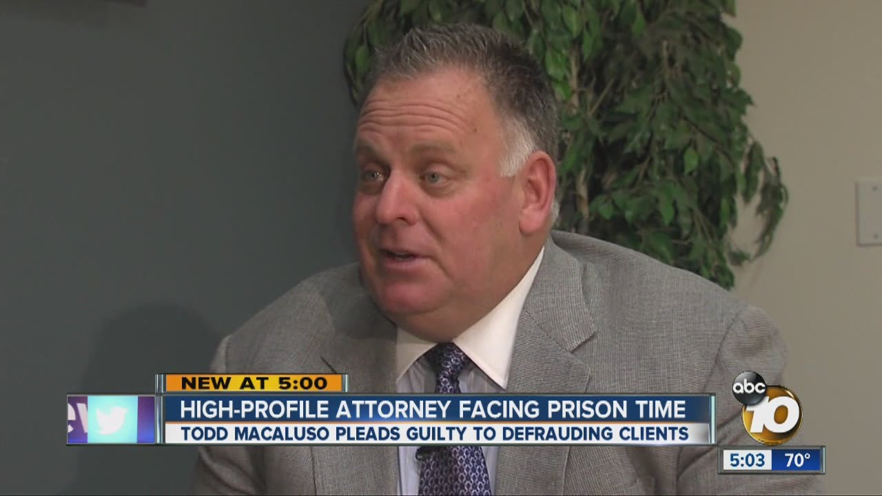 High-profile attorney facing prison time - YouTube