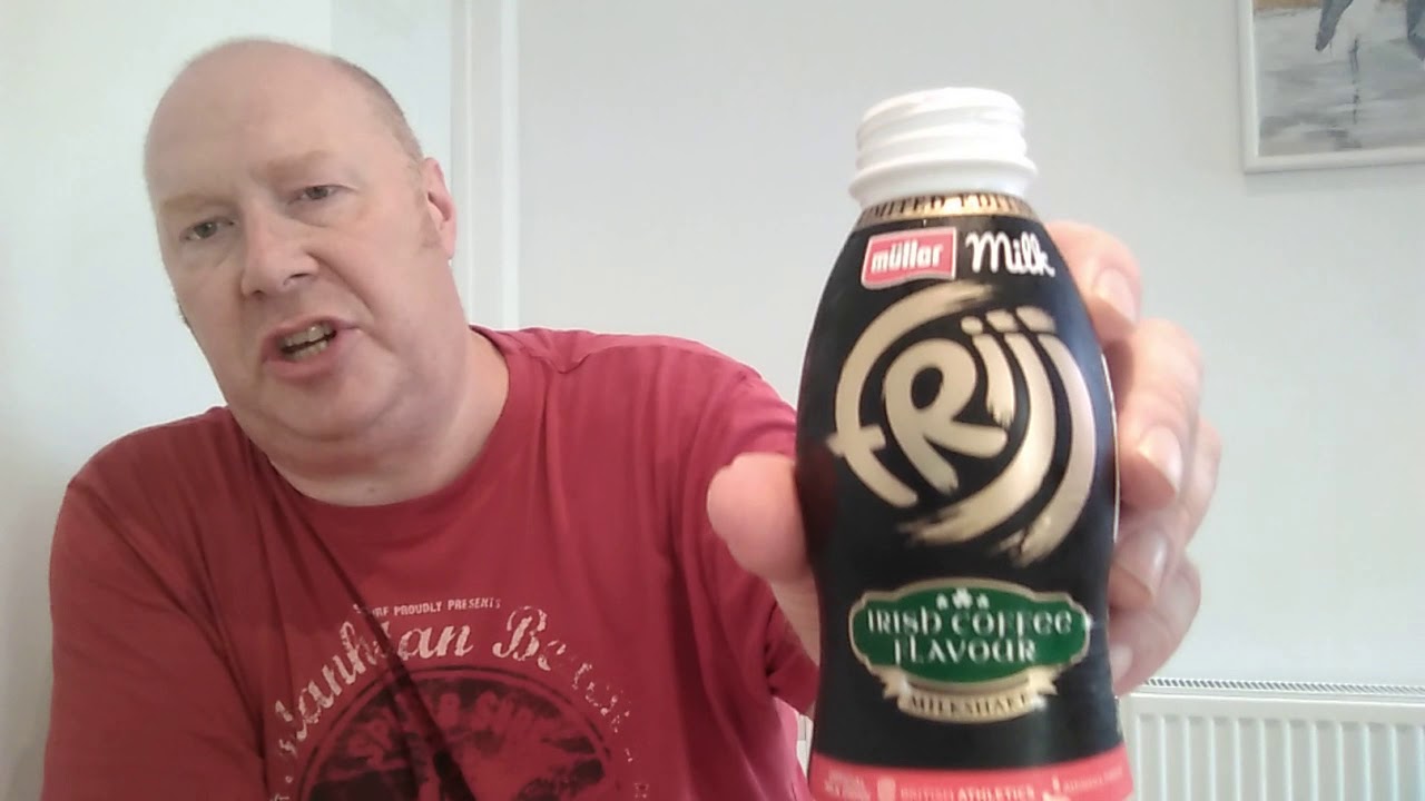 Limited Edition Miller Milk Frijj Irish Coffee Flavour Milkshake - YouTube