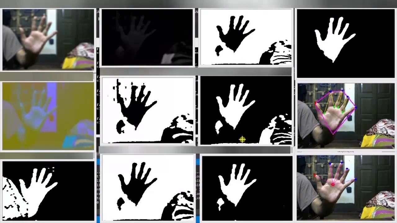 Real time Human Hand detection and tracking in complex background - YouTube