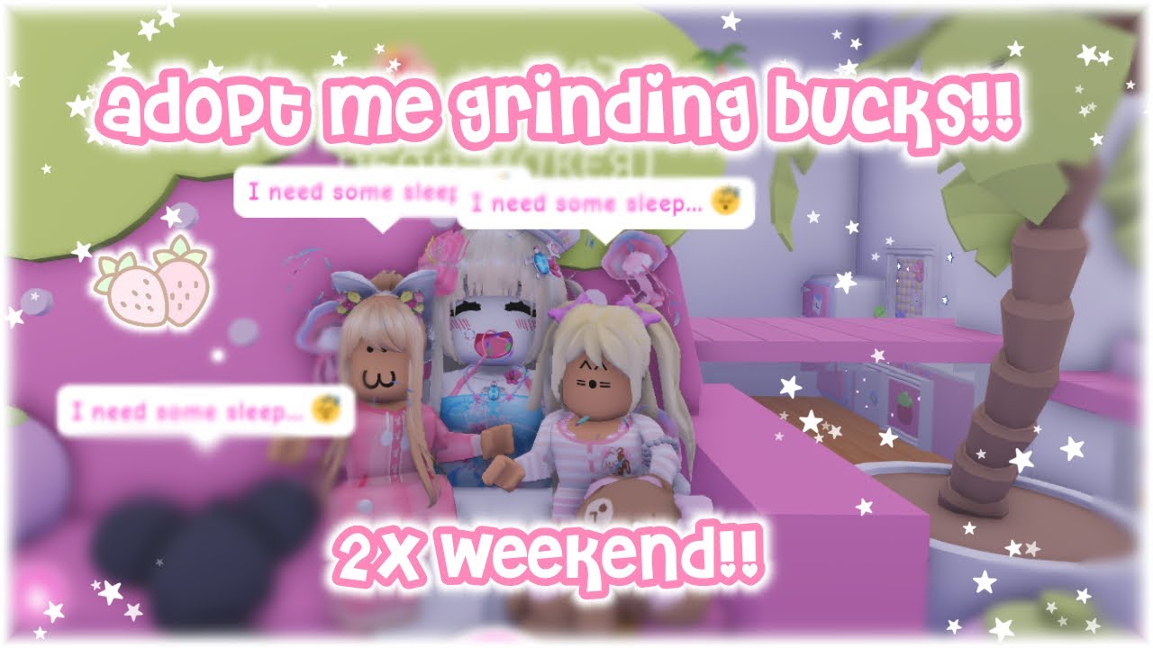 adopt me speed grinding for 2x weekend!!🌸 - YouTube