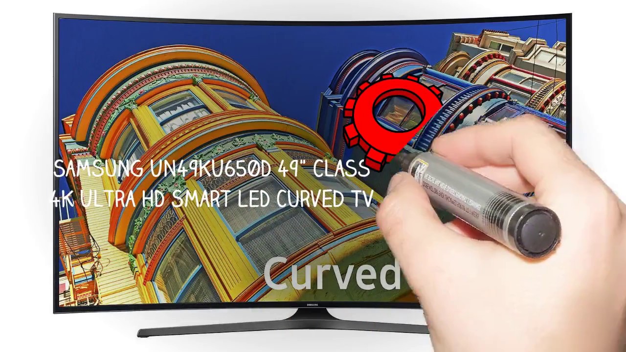 Latest Samsung UN49KU650D 49 Inch Class 4K Ultra HD Smart LED Curved TV ...