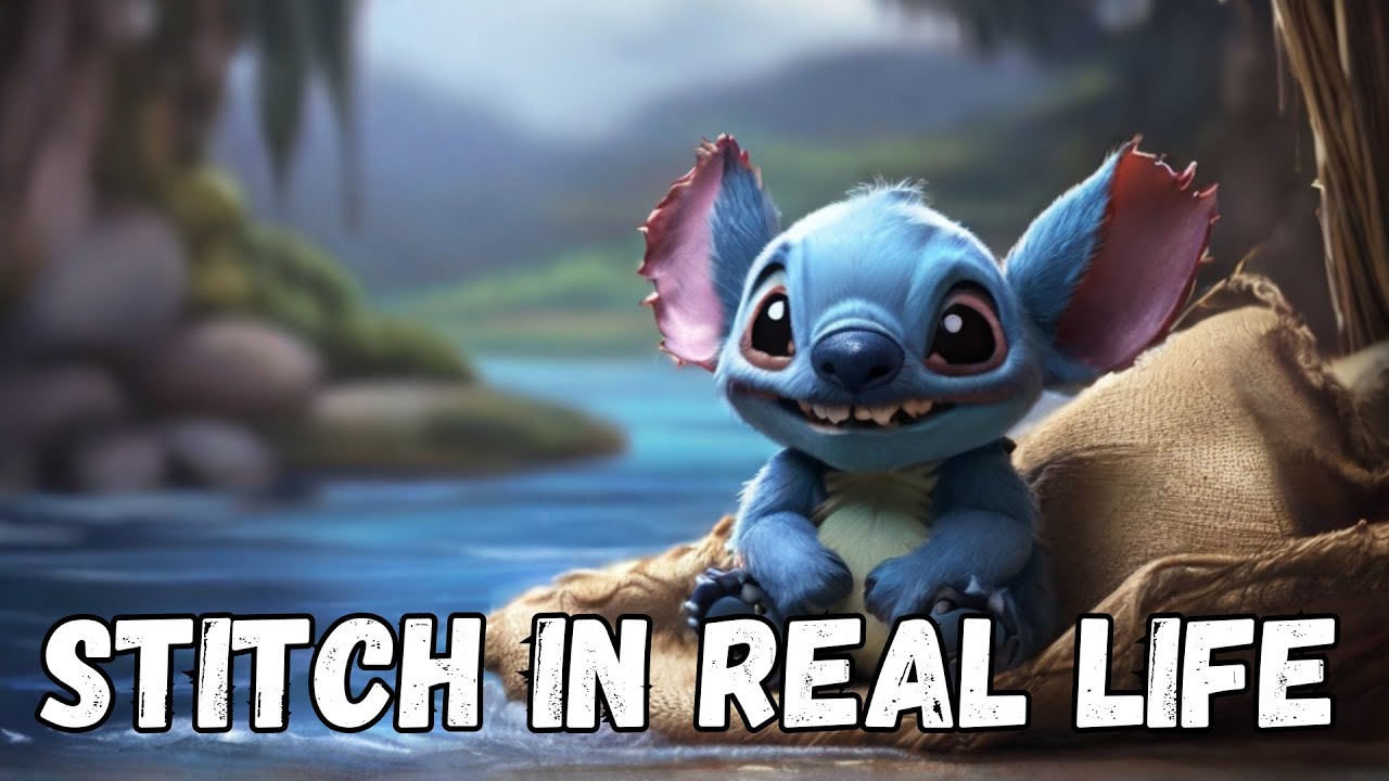 Lilo & Stitch Live Action, THIS IS HOW STITCH LOOKS IN REAL LIFE! - YouTube