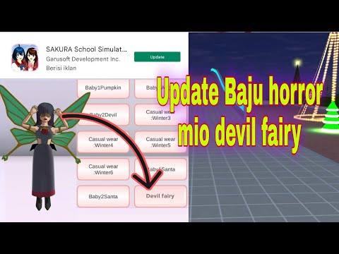 Update sakura xxx terbaru🥳 Cara munculin baju devil fairy untuk mio🤩