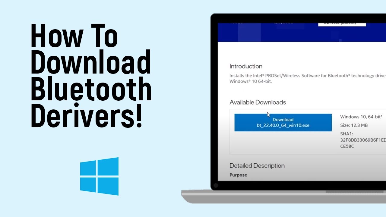 How to Download Bluetooth Derivers In Windows [LATEST VERSION] - YouTube