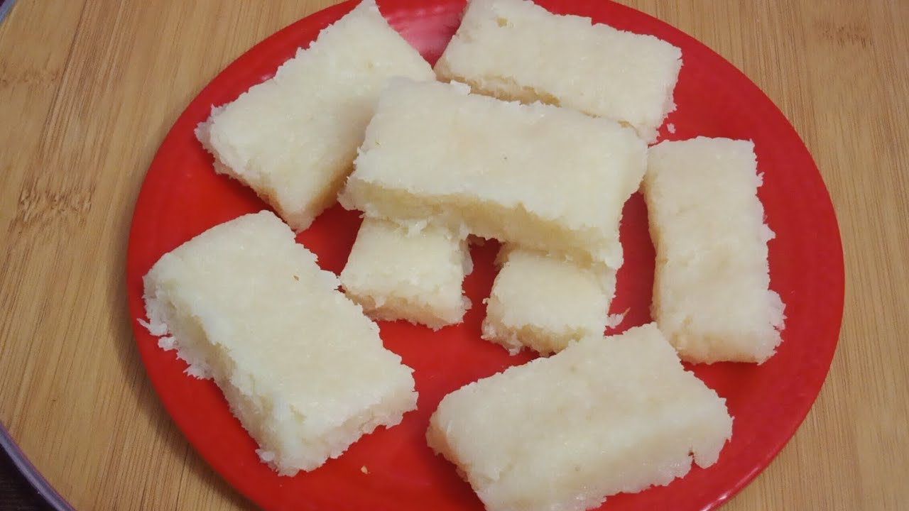 Khobra Barfi || khobra vadi || ओल्या नारळाच्या वड्या || wet coconut ...