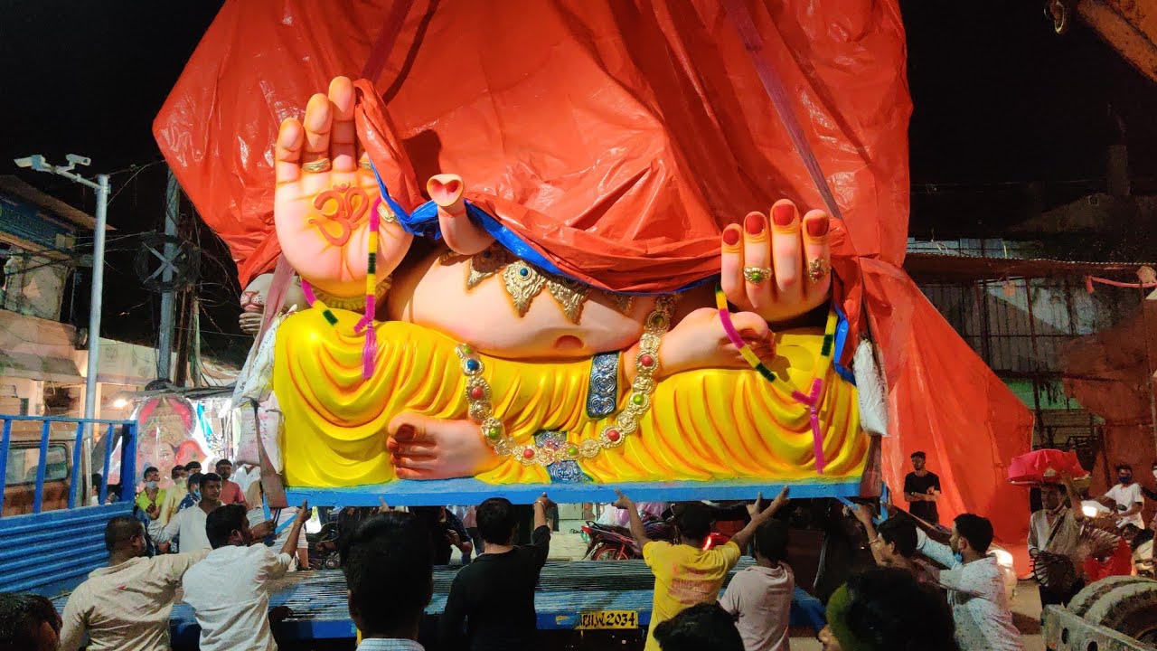 Dhoolpet Ganesh Idols 2021 | Ganesh Idols Transporting form Dhoolpet ...