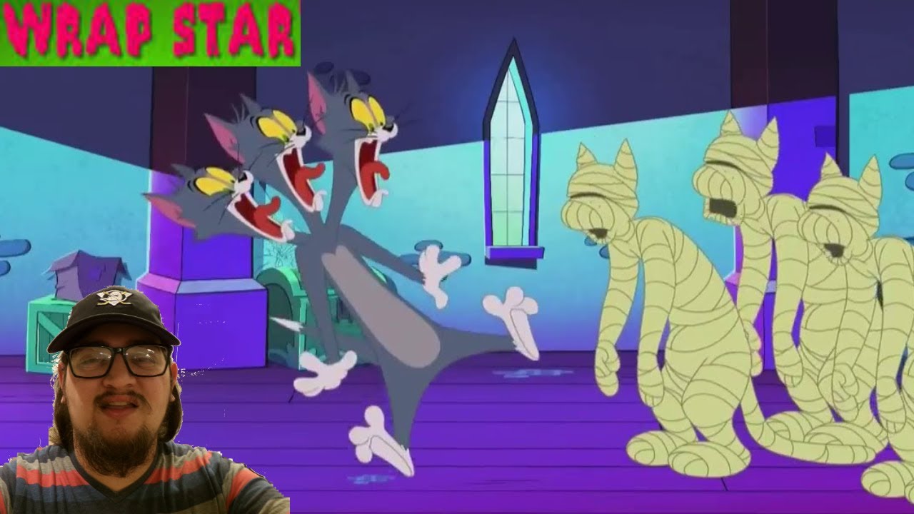 Tom and Jerry Show (2014) - Wrap Star - First Time Watching: Haunted Mummy Mayhem! - YouTube