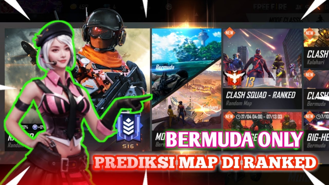 BEGINI CARANYA!!.. Cara Prediksi Map Ranked Di Free Fire - YouTube
