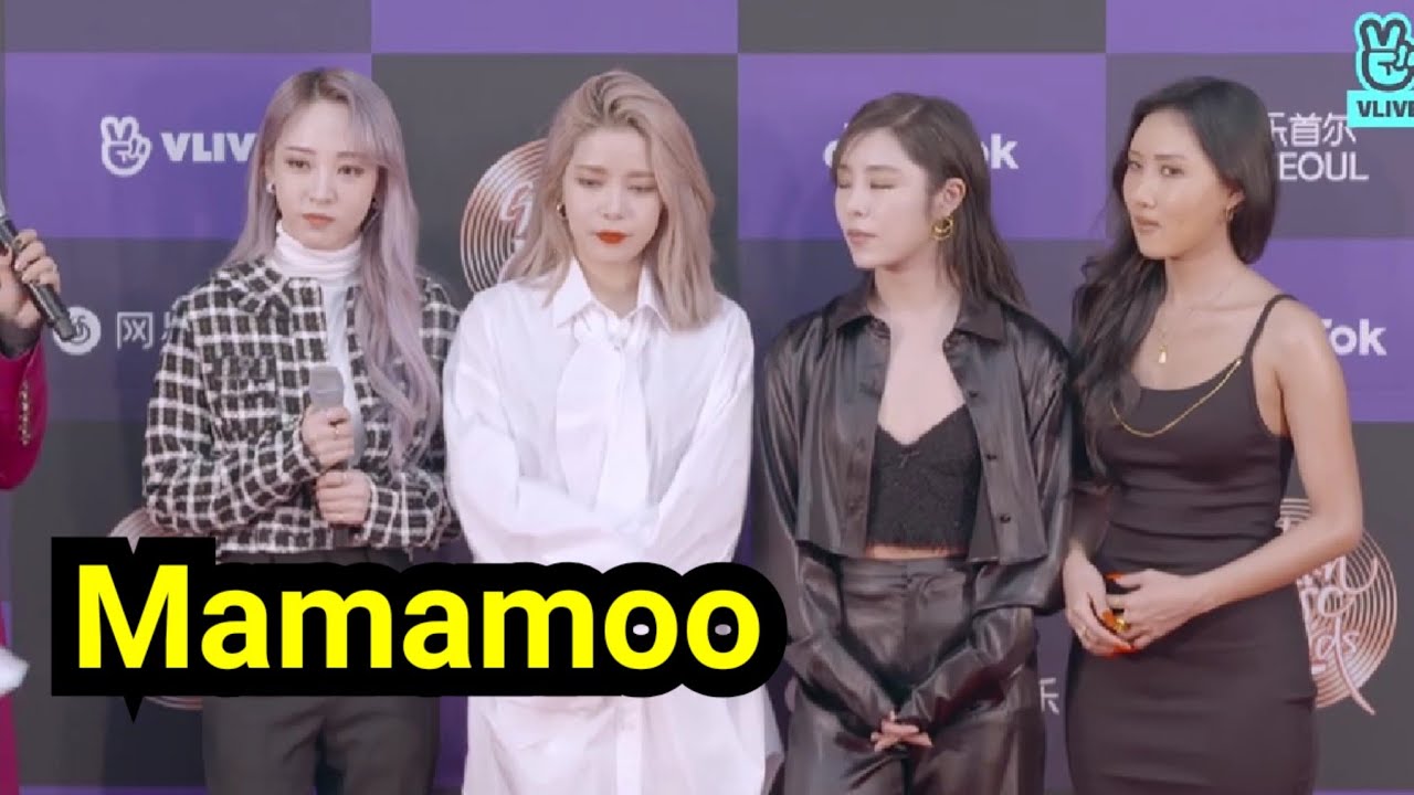 Mamamoo red carpet golden disc awards 2020 - YouTube