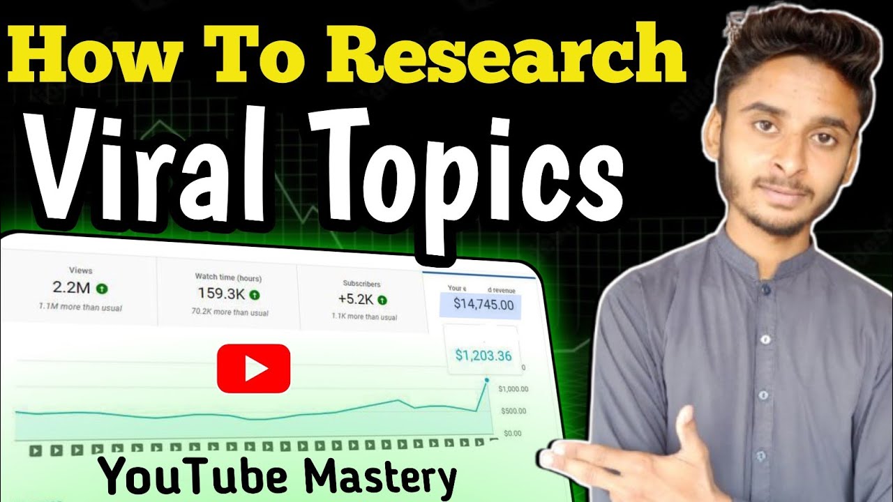 How To Find YouTube Video Topics In just 3 Minutes - YouTube