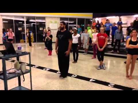 Loud..hand/stomp section - YouTube