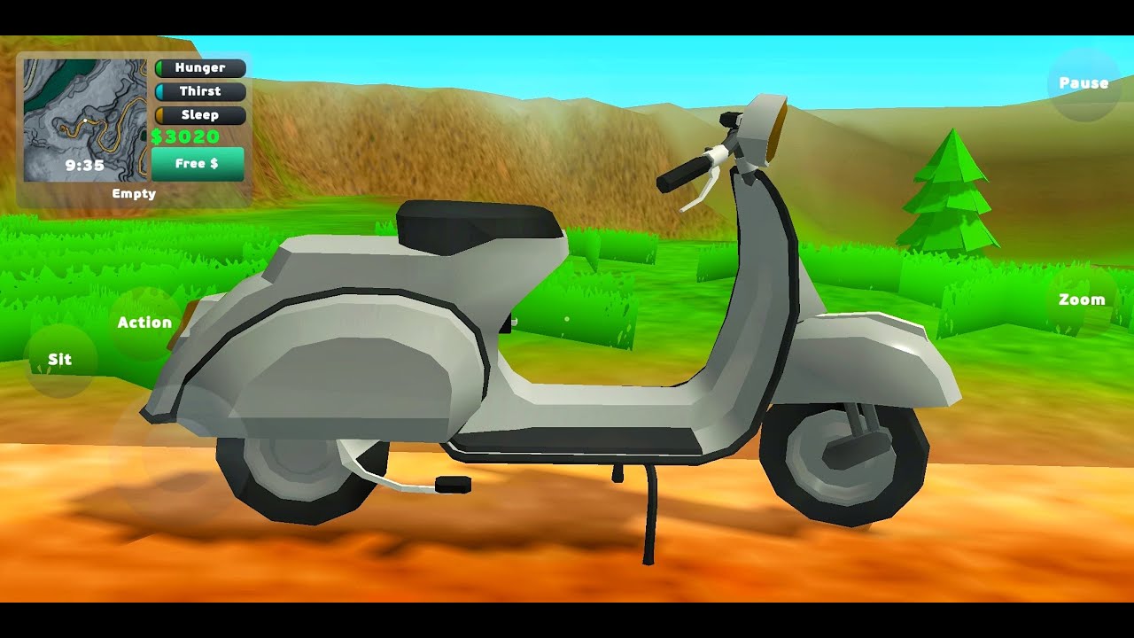 Scooty driving - pickup Gameplay #9 - YouTube