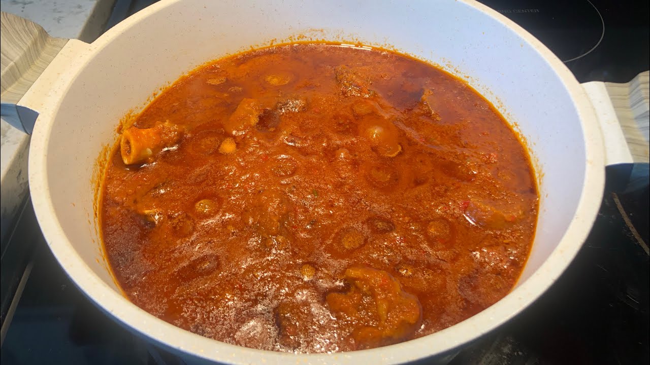 How TO MAKE A SUPER TASTY GOAT MEAT STEW - YouTube
