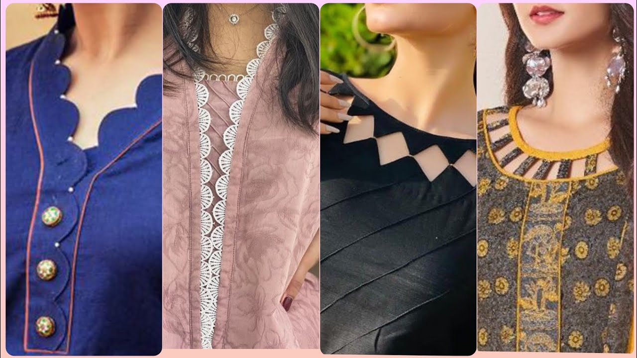 Latest New Summer Dress Neck Designs | Stylish And Easy Dress Neck ...